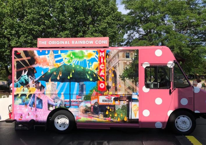 The Original Rainbow Cone