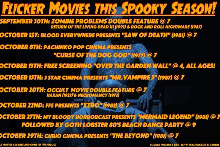 Flicker Movies This Spooky Season!