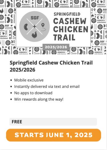 Springfield Cashew Chicken Trail