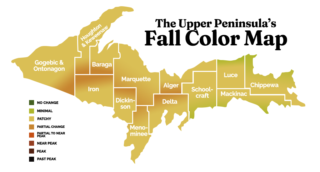 Fall Color Reports | Upper Peninsula
