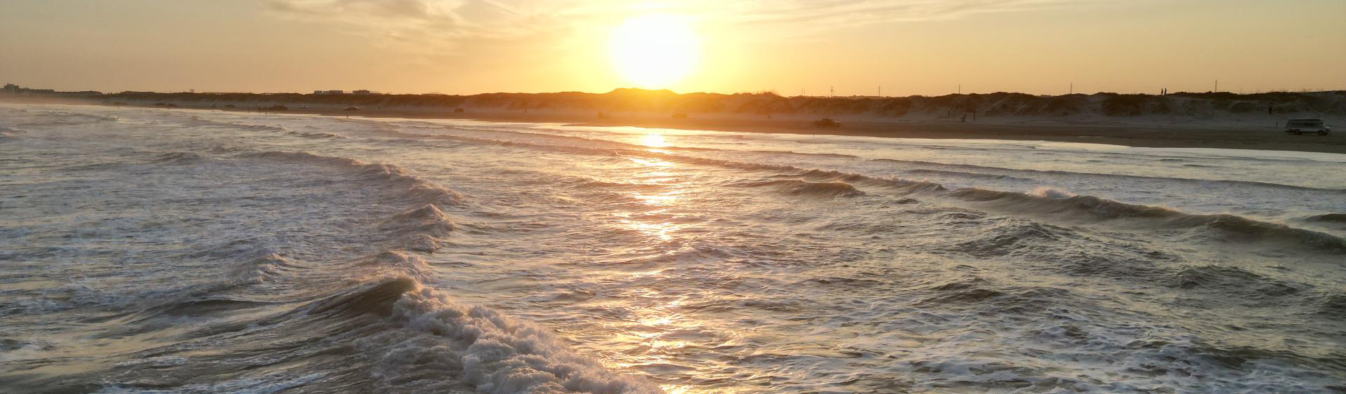 sunset beach activities