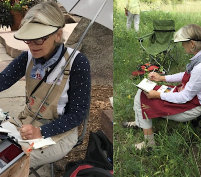 Sketchbook Journaling: Rocky Mountain National Park in Watercolor