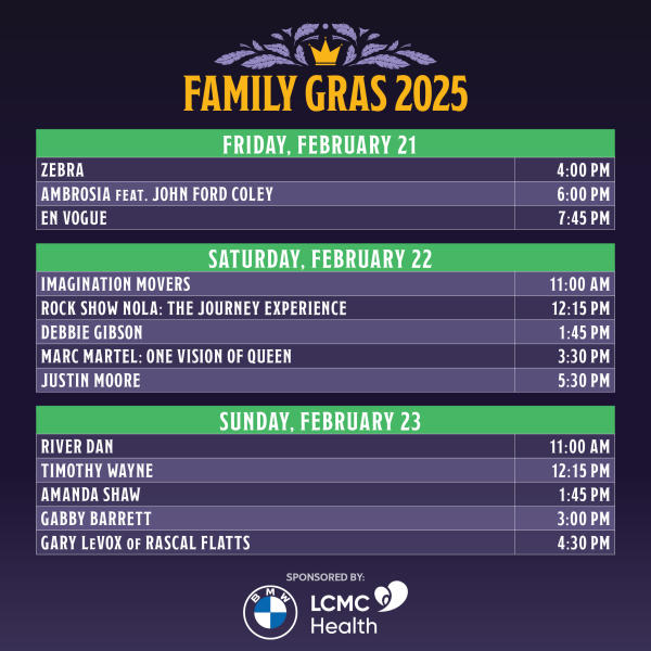 Family Gras in Jefferson Parish | Concerts, Events & Parades
