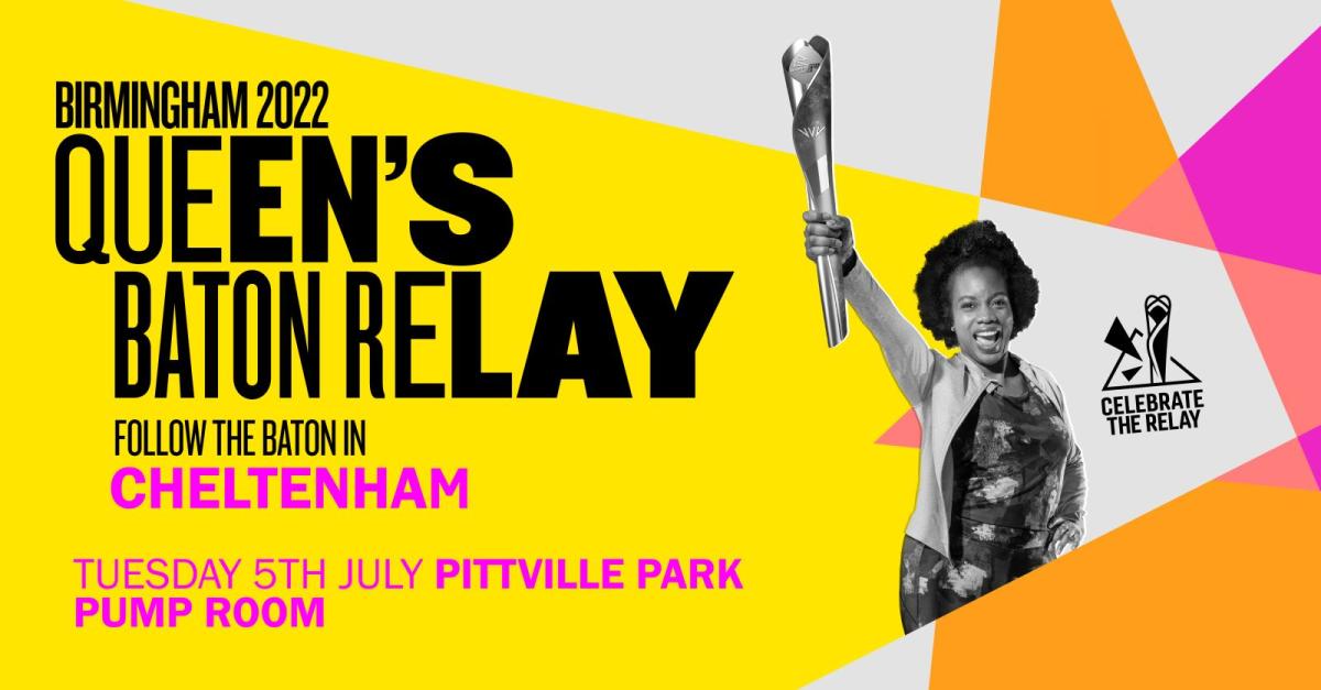 Birmingham 2022 Queen’s Baton Relay to visit Cheltenham as full England ...