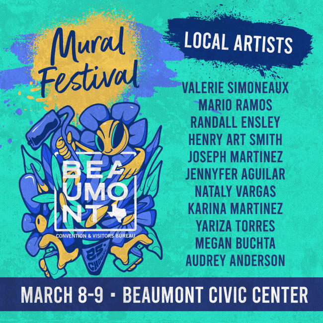 Beaumont Mural Festival | Live Art and Community Vibes