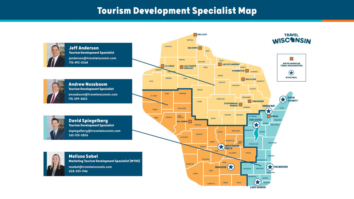 Tourism Development Specialists | Travel Wisconsin