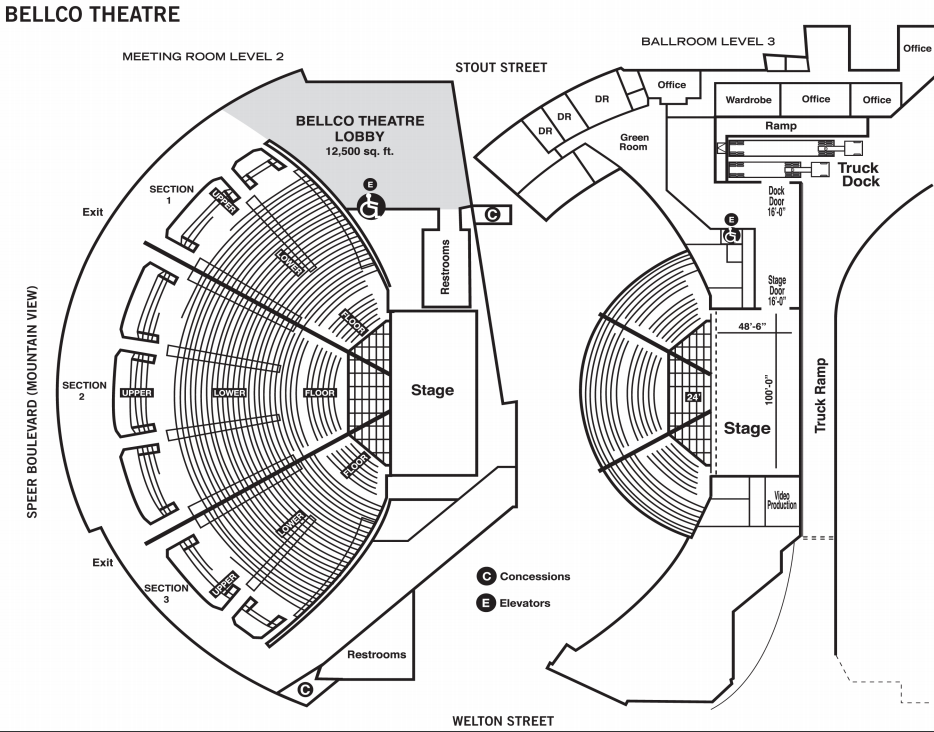 Bellco Theater at Colorado Convention Center | VISIT DENVER