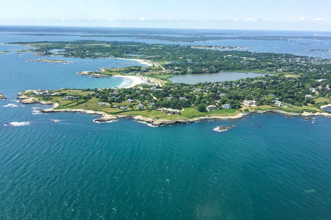 Newport Mansions From Inside & Above with All New Helicopter Tour ...