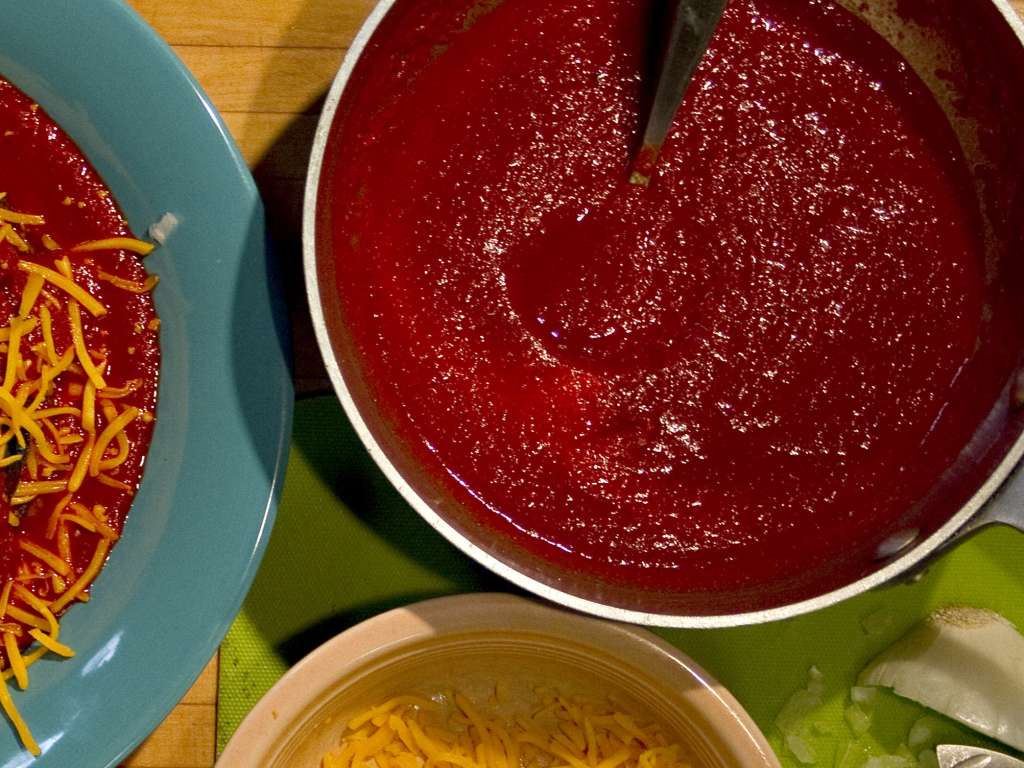 New Mexican Recipes | Red Chile Enchilada | New Mexico True