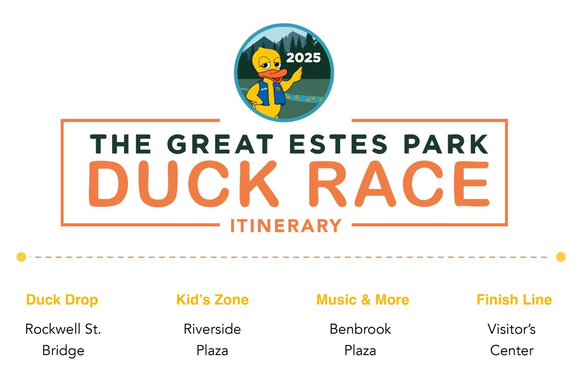 The Great Estes Park Duck Race 2025 Charity Event