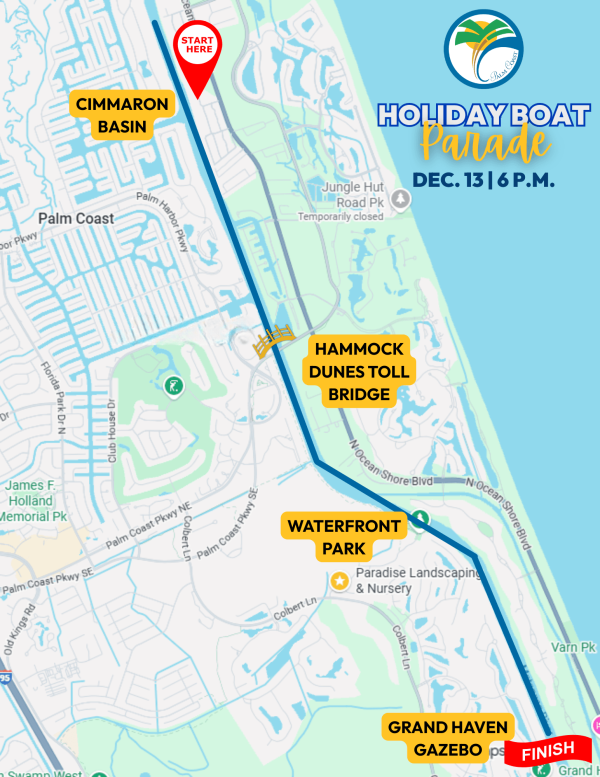 Seas the Season at the Palm Coast Boat Parade