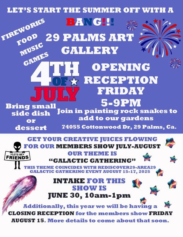 Celebrate Independence Day in Twentynine Palms