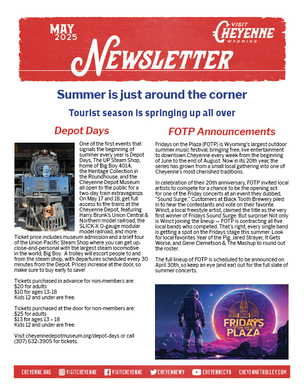 About Visit Cheyenne | Visit Cheyenne