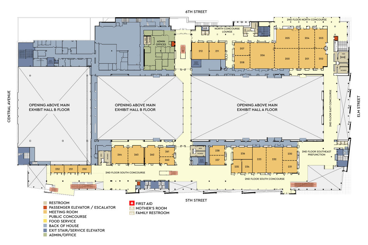 Duke Energy Convention Center Floor 2 Exhibit Space | Visit Cincy