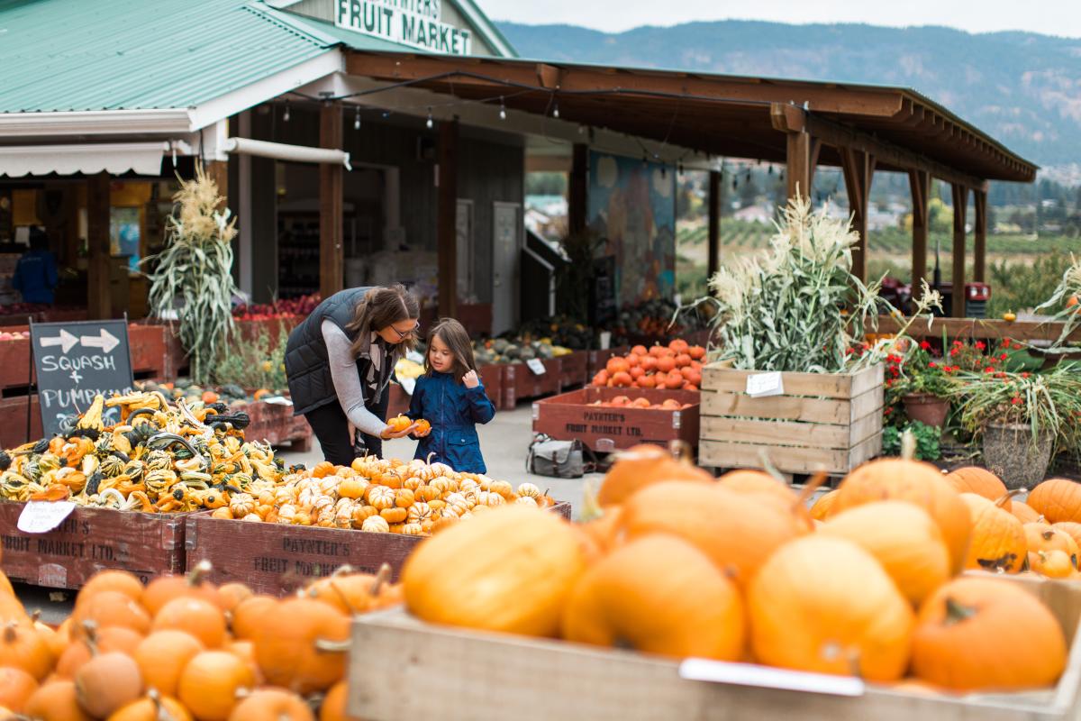 Kelowna's Best Fall Farmers' Markets & Orchard Stops