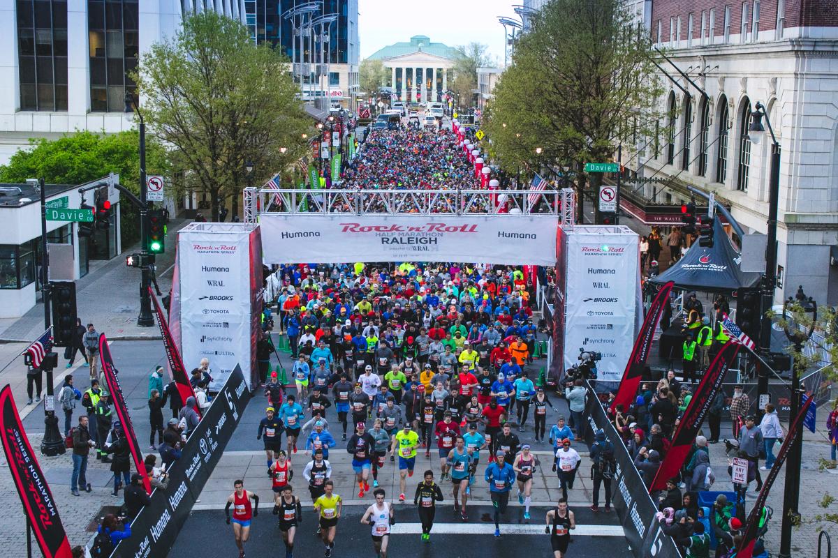 Greater Raleigh Sports Spotlight: Our Writer Runs Rock 'n' Roll