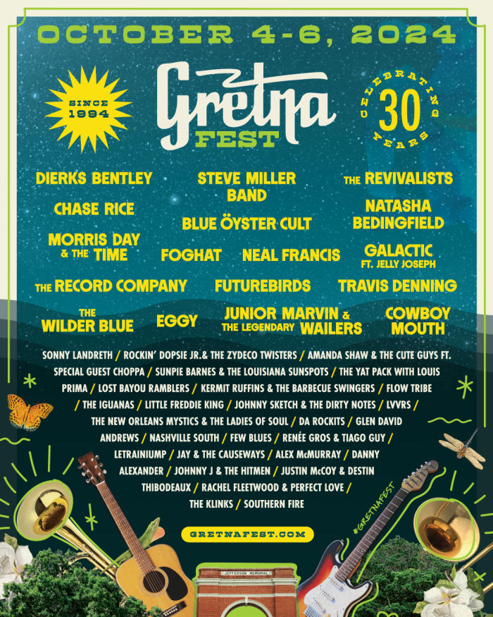 The Gretna Heritage Festival | Live Music, Food & Rides