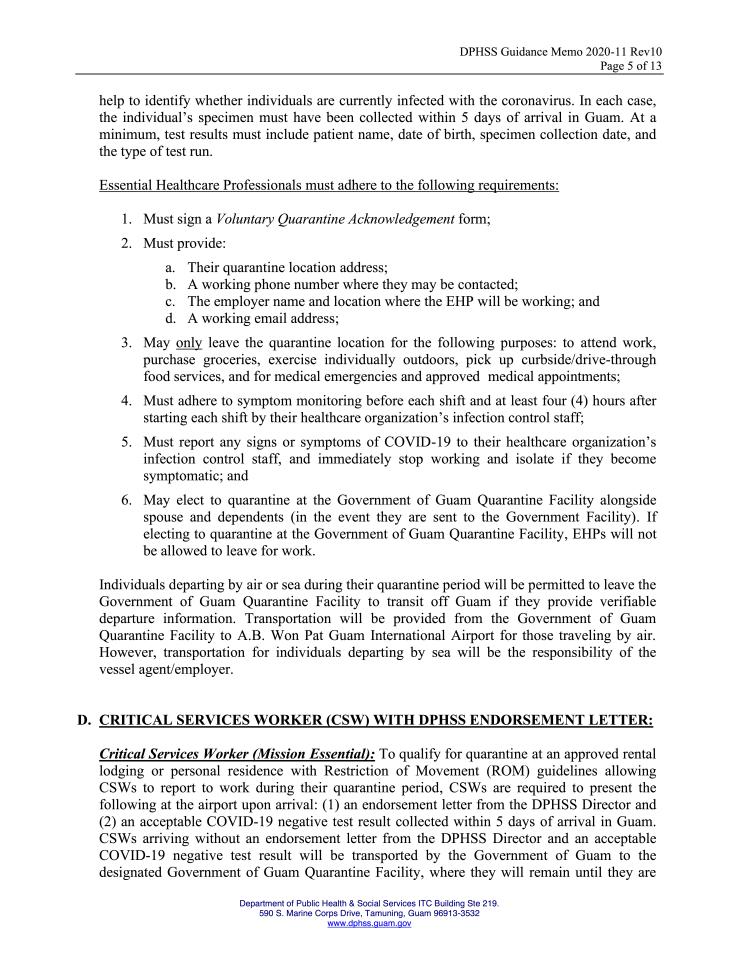 グアムへの入国