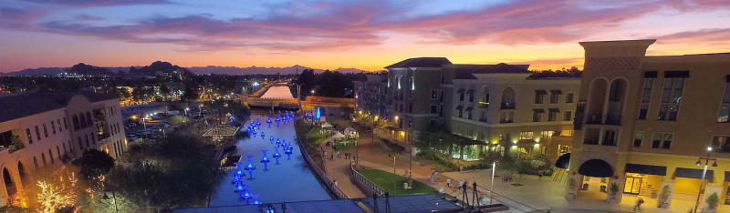 A stroll along Phoenix's historical canal system promises artful ...