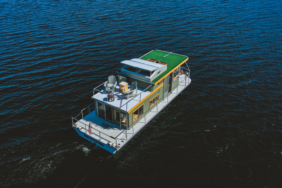 The Floating Nomad Houseboat Rentals | Visit Maine