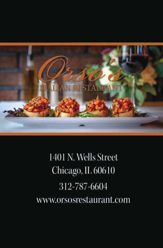 Orso's Restaurant | Choose Chicago