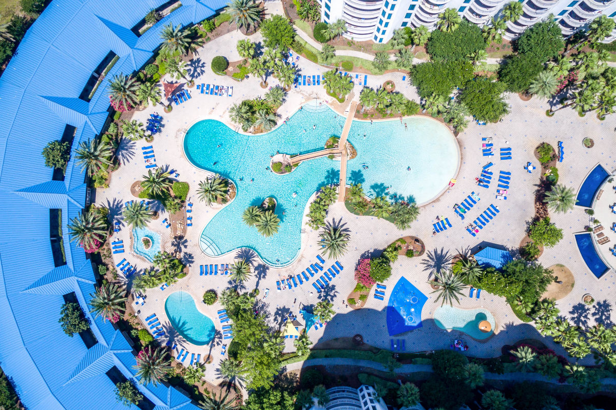 Destin Florida Hotel Map The Palms Of Destin Resort By Panhandle