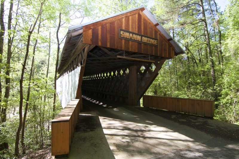 Wooden Bridges In Alabama Covered Bridges Of Alabama Encyclopedia Of