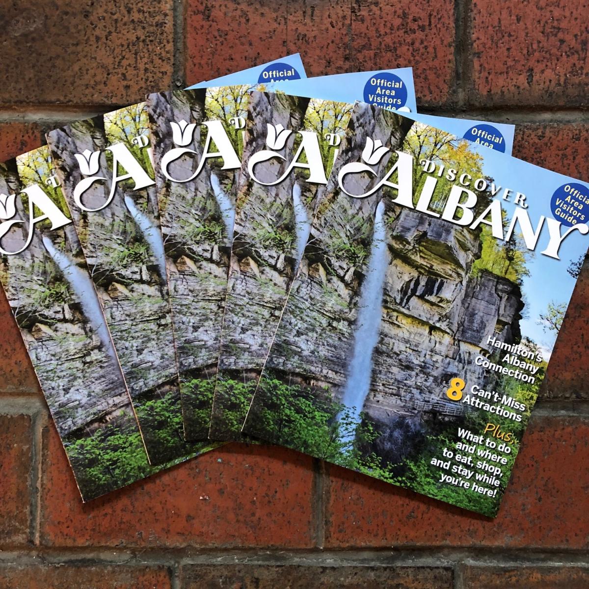 About | Request an Official Discover Albany Visitors Guide