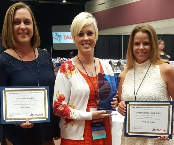 Three CVC Staff Continue Training at TACVB