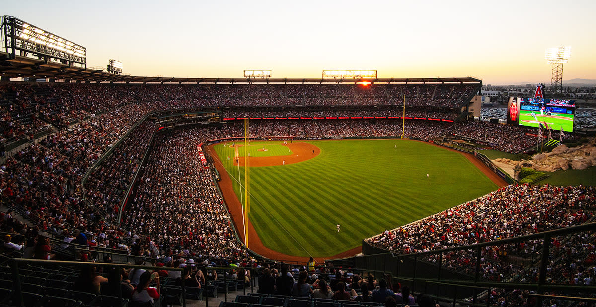 Angles Baseball Field Wallpaper Anaheim Stadium History, Photos
