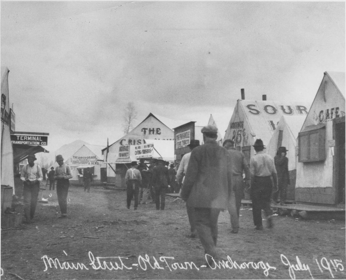 How Anchorage Got Its Name | Early Days of Anchorage