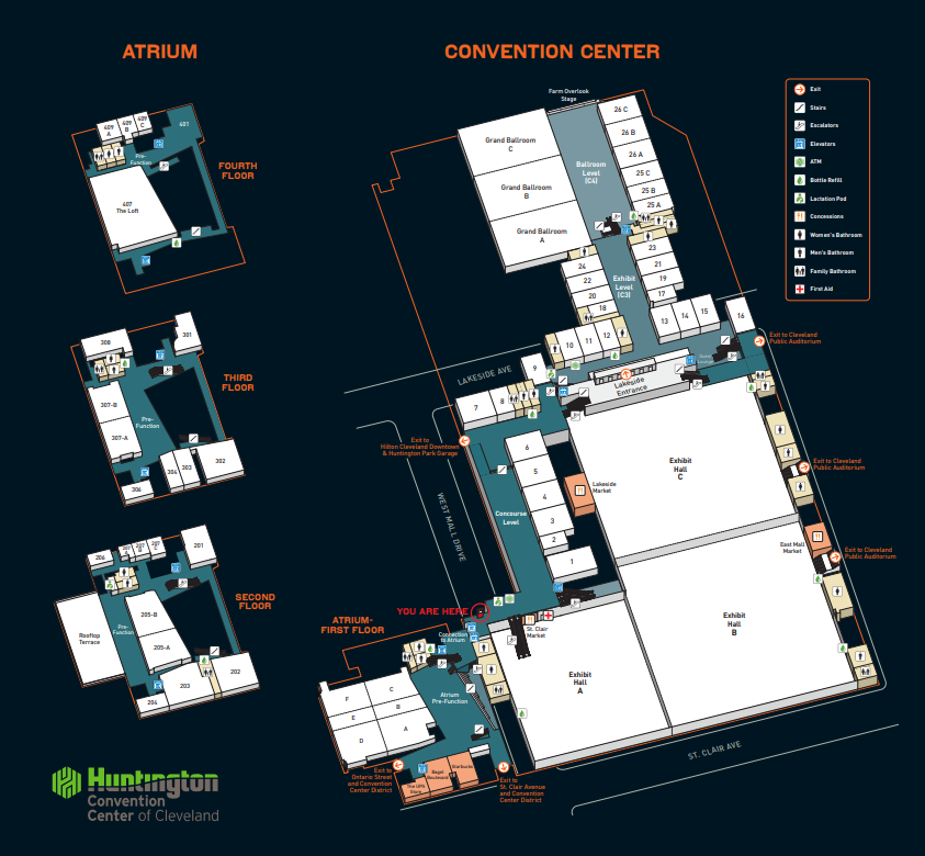 Photo Gallery & Room Sets | Huntington Convention Center