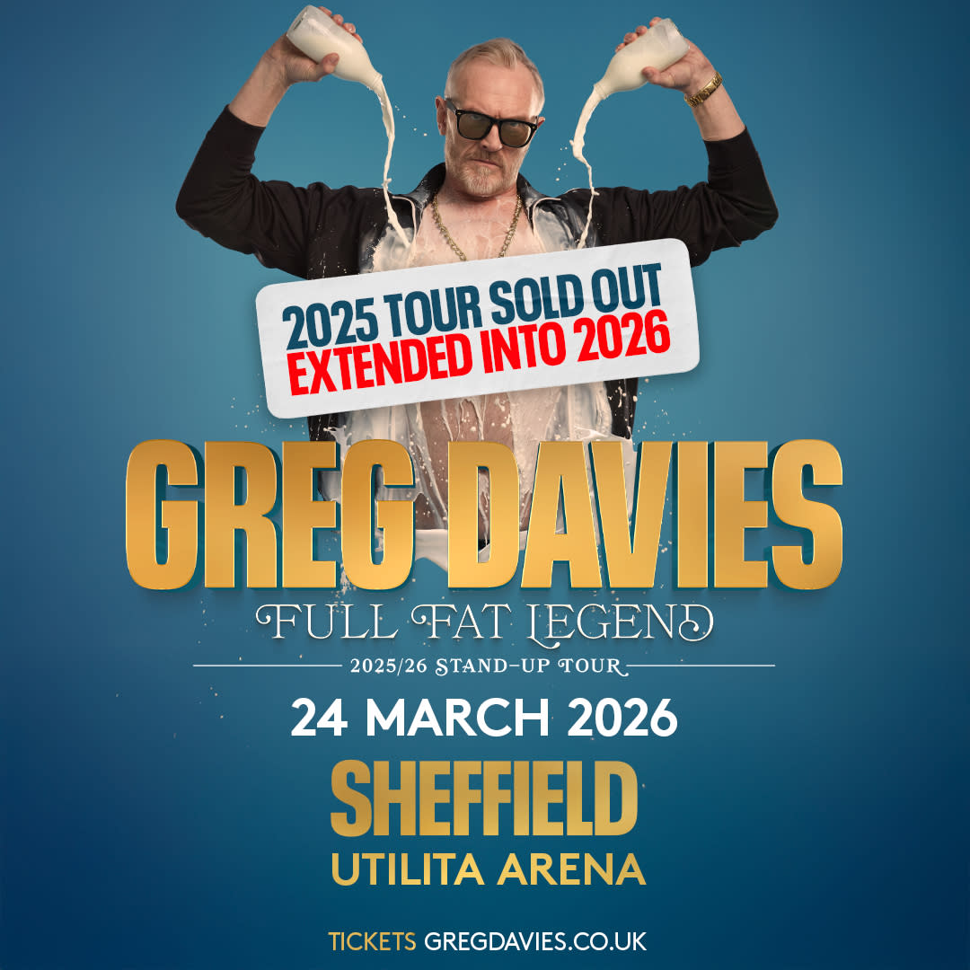 Greg Davies Live | Stand-Up Comedy | Utilita Arena Sheffield
