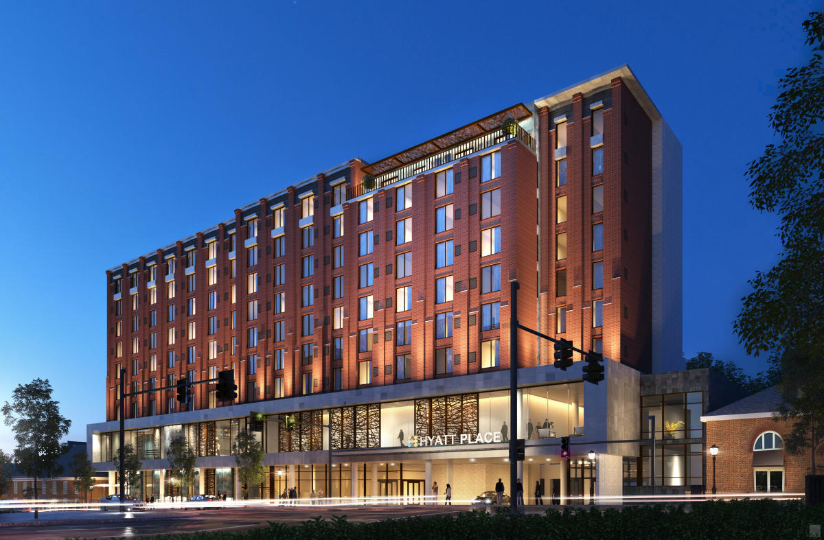 Downtown Athens Hotels Map Near The Classic Center