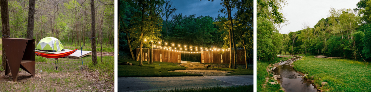 Fall Camping at Coler Mountain Bike Preserve