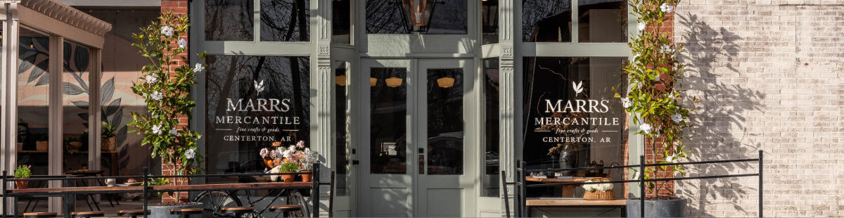 Stop in at Marrs Mercantile when Shopping in Bentonville