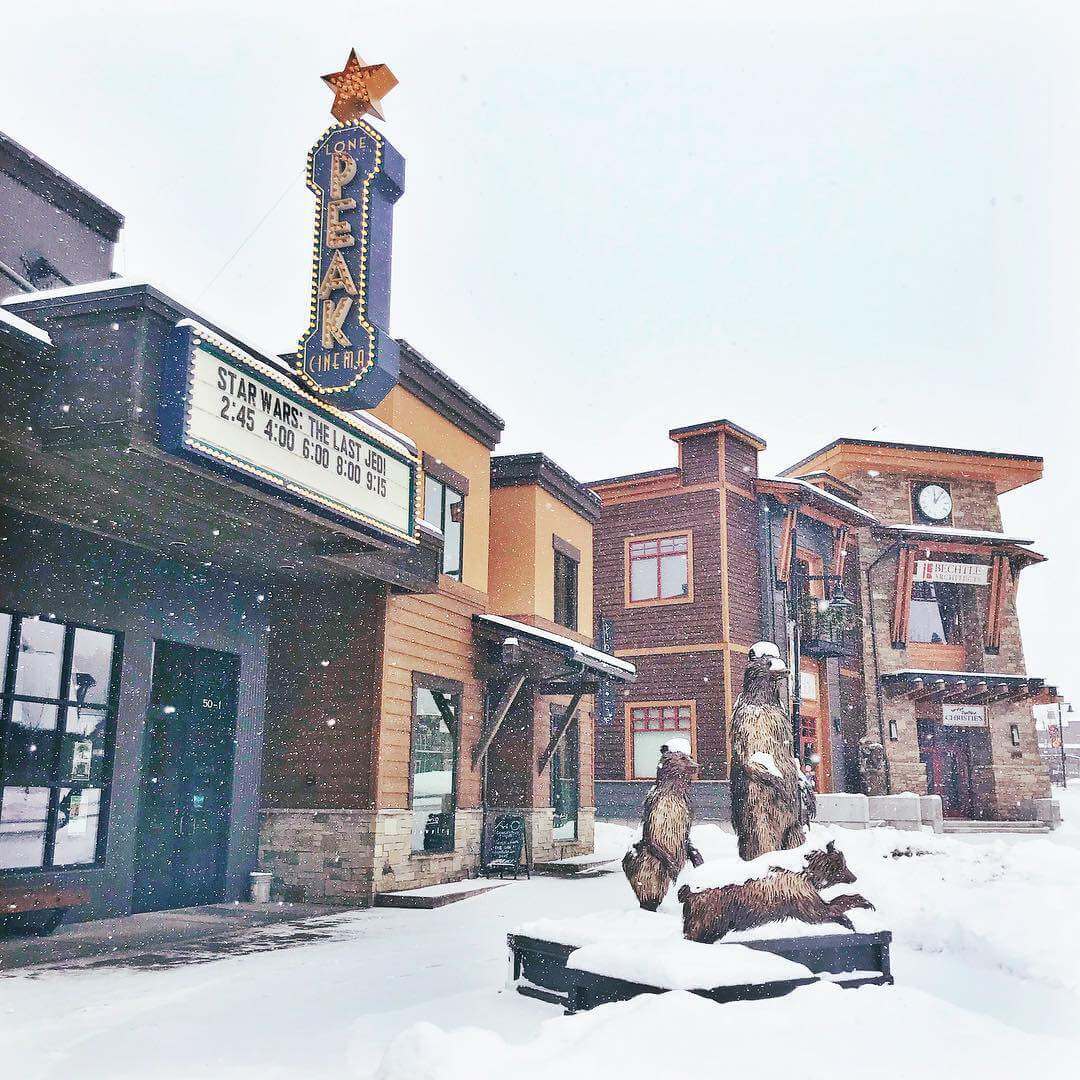 Winter in Town Center
