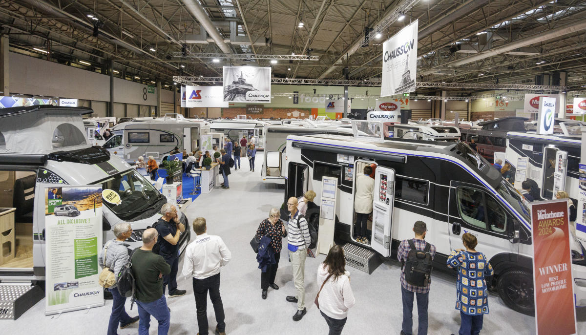 RV there yet? Motorhome & Caravan Show drives into the NEC Birmingham ...