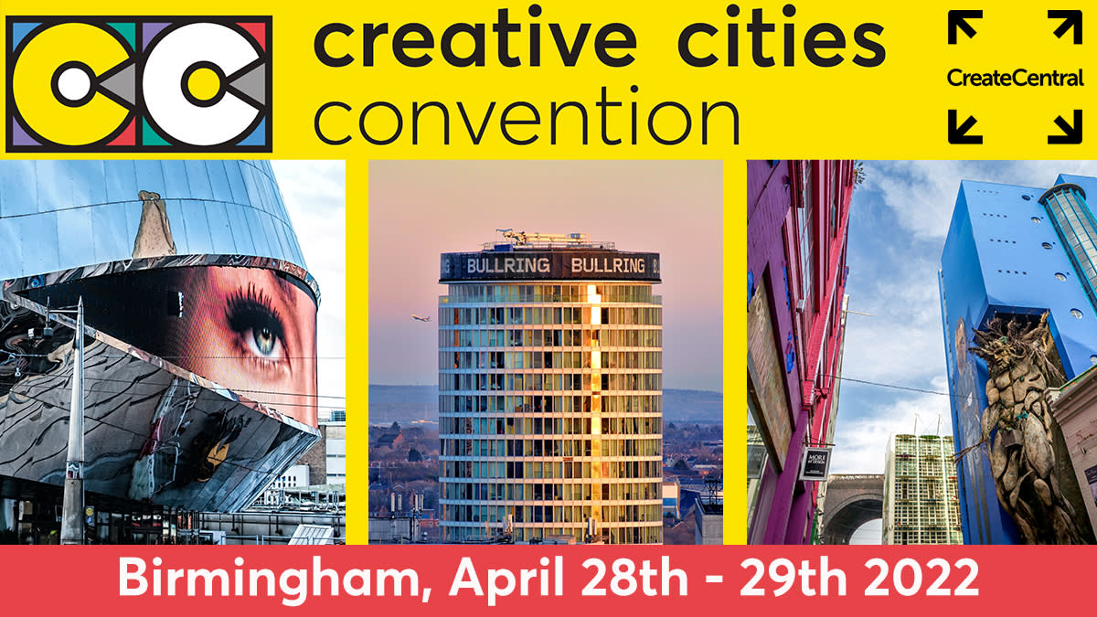 Creative Cities Convention is coming to Birmingham!