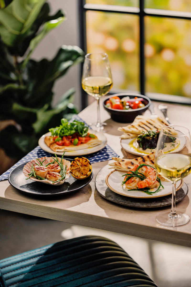Enjoy a new menu inspired by by the Med at Bar + Block this summer