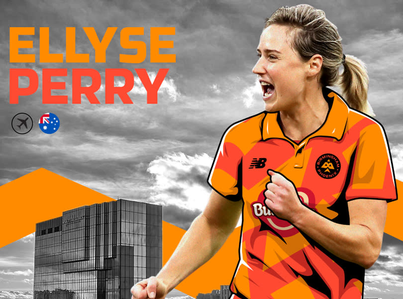 Australia superstar Ellyse Perry joins Birmingham Phoenix in The Hundred