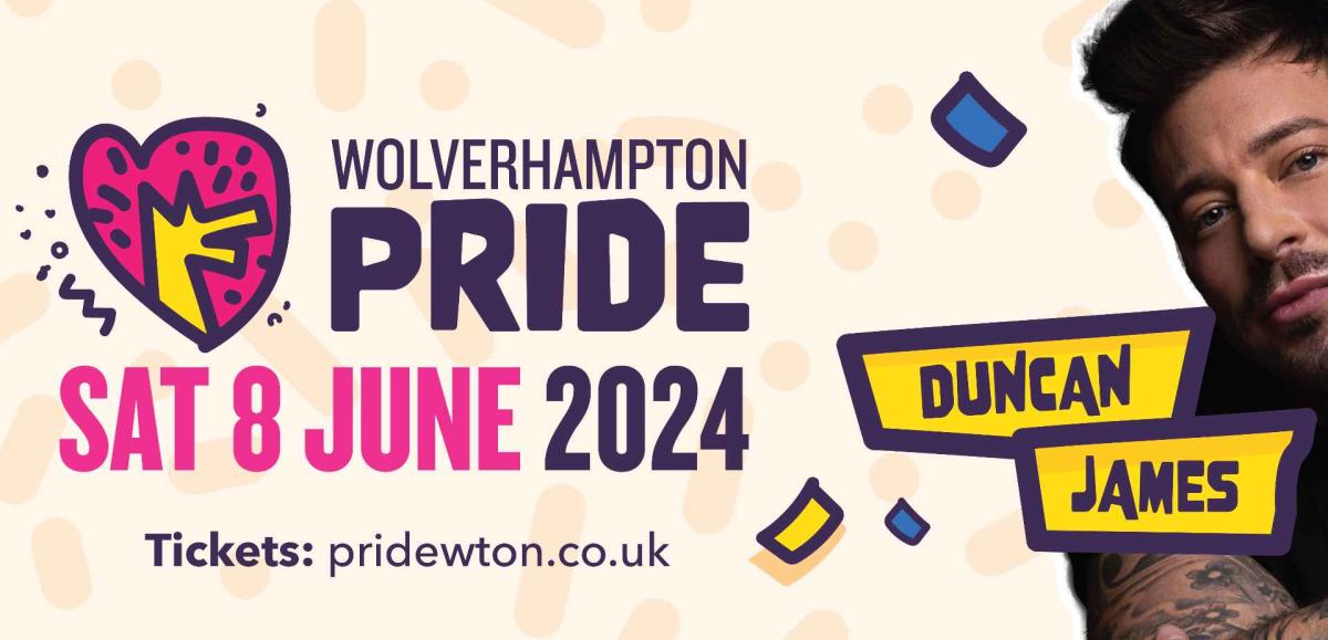 PLAN YOUR WEEKEND AT WOLVERHAMPTON PRIDE 2024