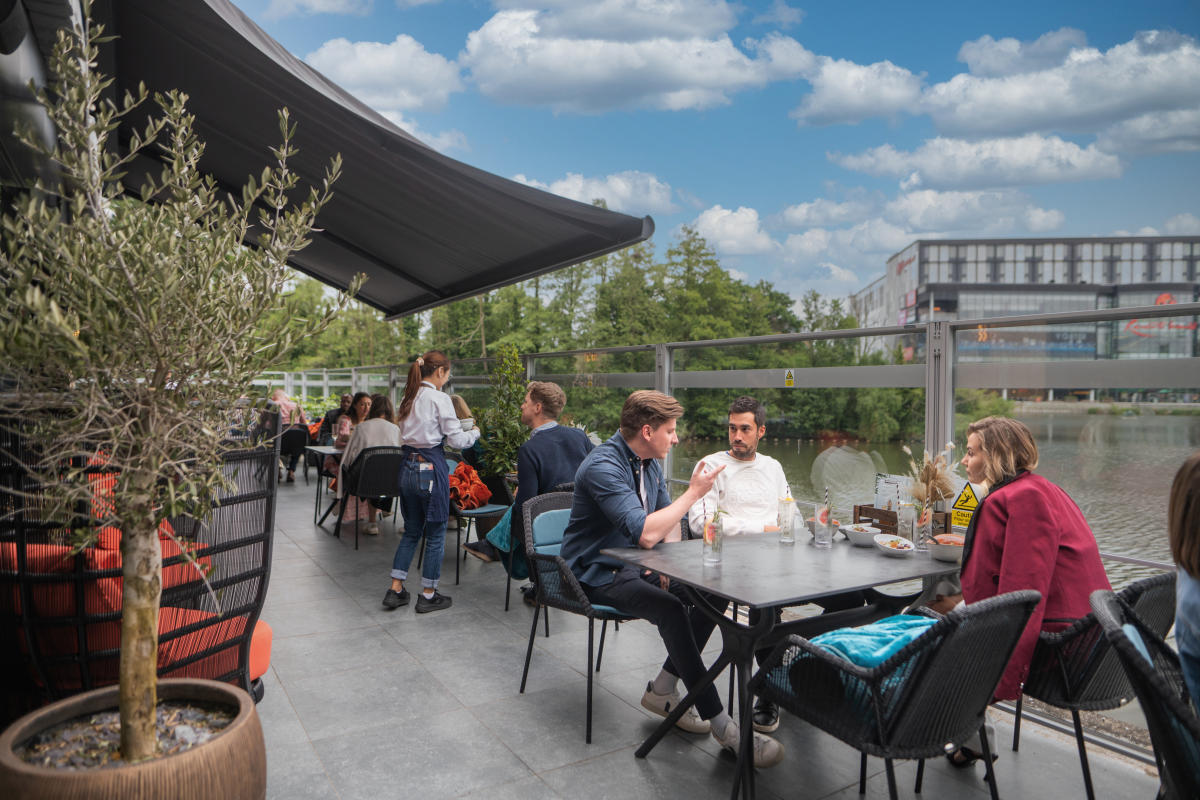 Brightsmith on the Water’s Summer Terrace is officially open