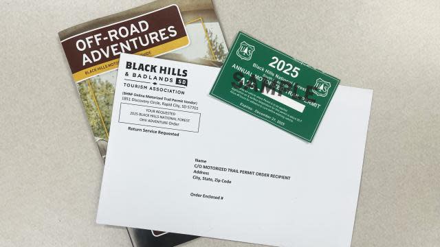 Purchase Black Hills Motorized Trail Permits | Off-Road Vehicle Access ...