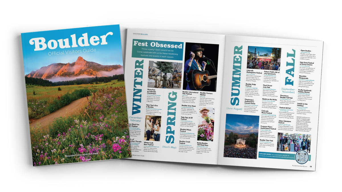 Visit Boulder Unveils Redesigned Official Visitors Guide