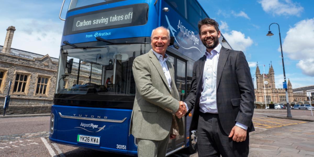 A1 and A3 Electric Airport Flyer buses all now on the road