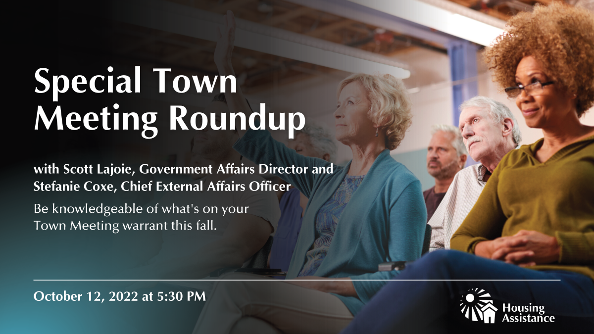 Special Town Meeting Roundup: Addressing the Housing Crisis