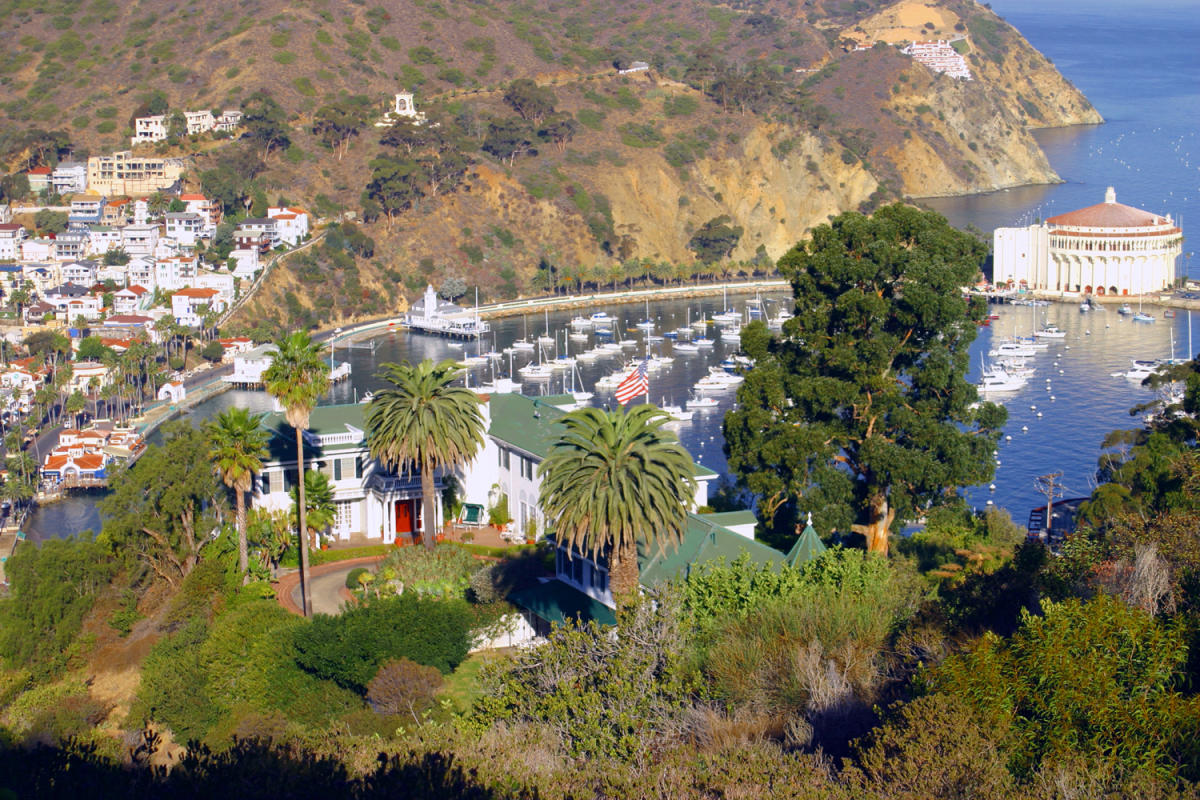 Mt. Ada on Catalina Island | Wrigley Mansion