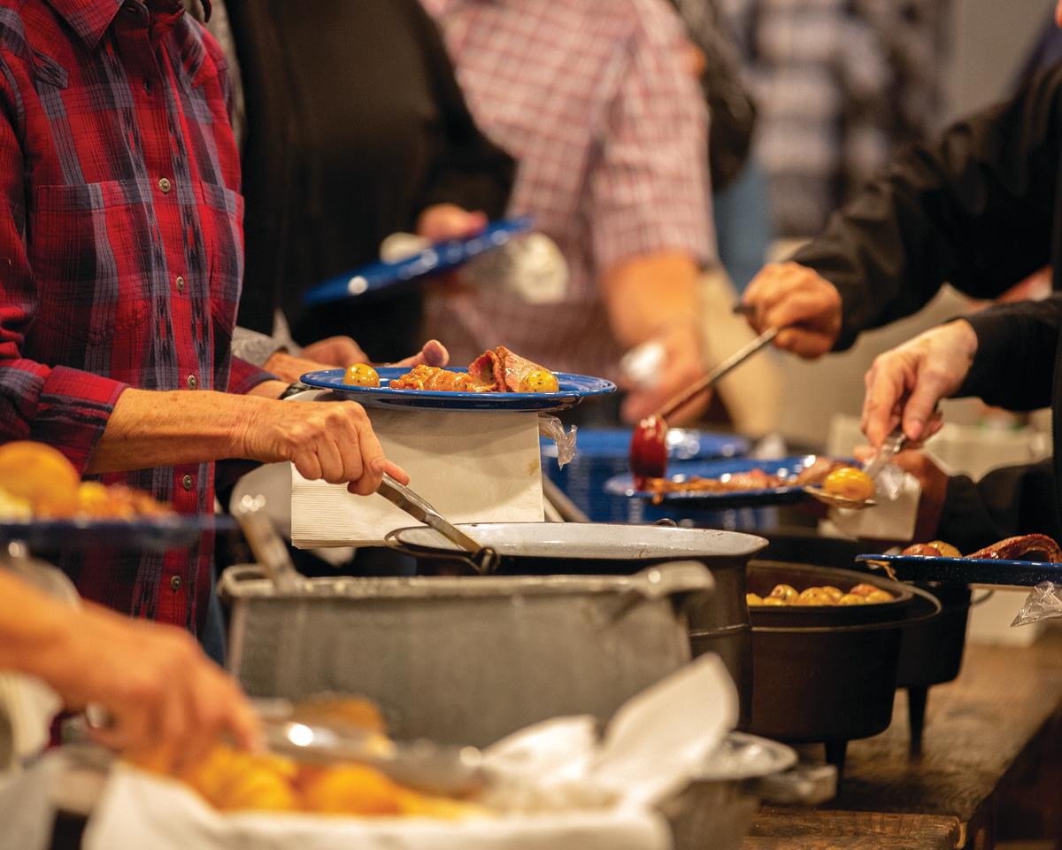 Enjoy a Chuck Wagon Dinner like the cowboys of yesterday did