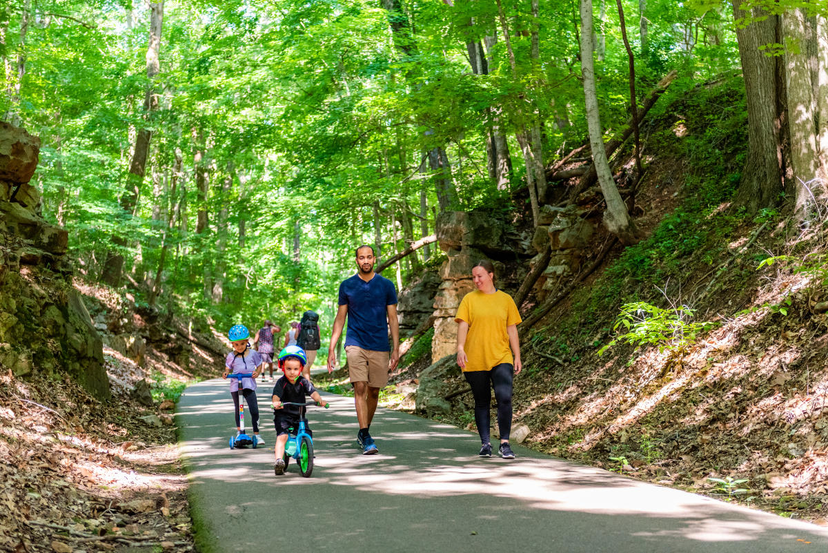 6 Scenic Spring Trails in Clarksville
